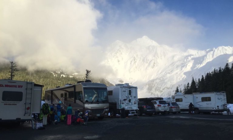 Overnight Parking - Mt. Baker Ski Area