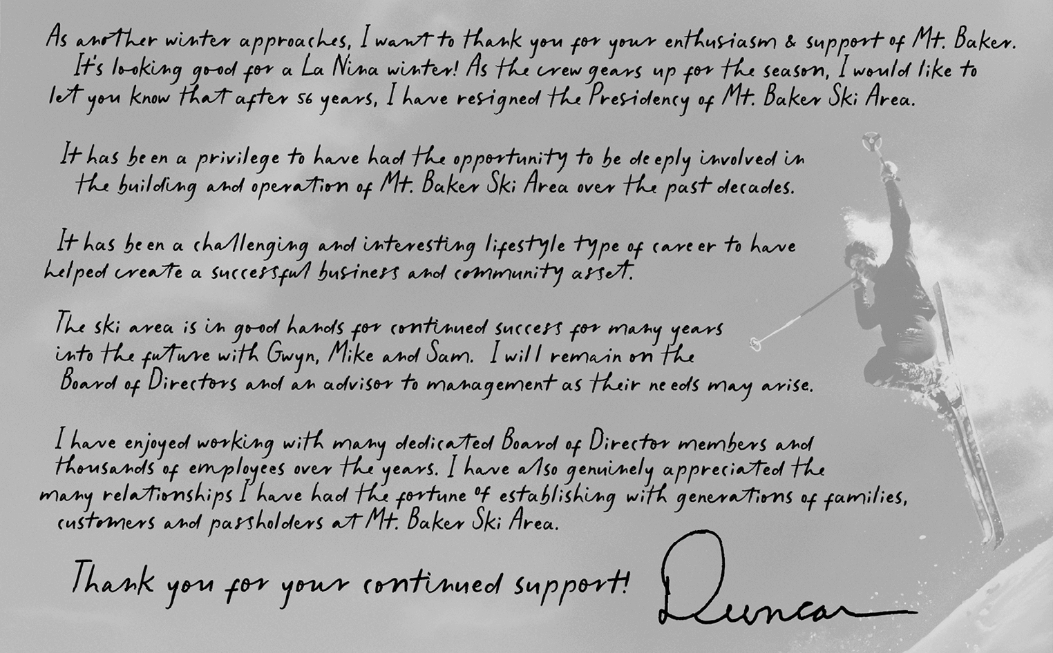 Duncan Howat - Mt. Baker Ski Area