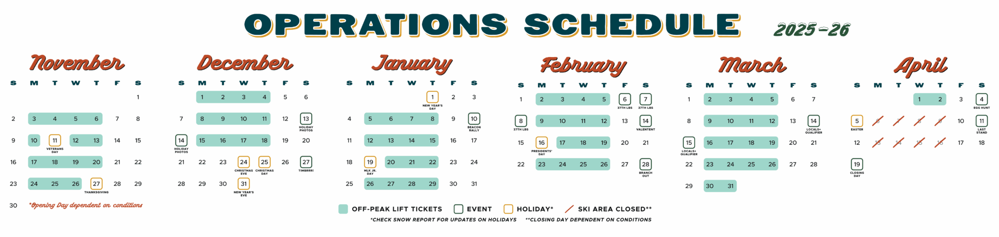 Afternoon Daily Lift Tickets 2025-26 - Mt. Baker Ski Area